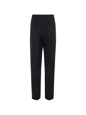 Yohji Yamamoto Double-pleated Casual Trousers