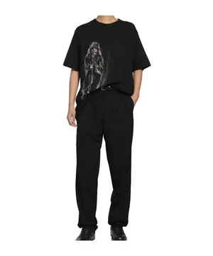 Yohji Yamamoto Double-pleated Casual Trousers
