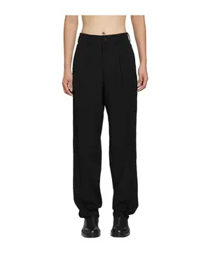 Yohji Yamamoto Double-pleated Casual Trousers
