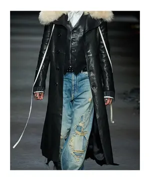 ANN DEMEULEMEESTER Studded Belt