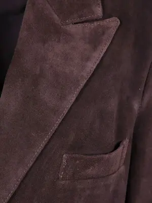 ARMA Single-breasted Coat - Charcoalbrown