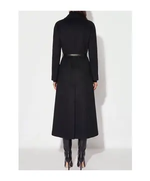 Elisabetta Franchi Single-breasted Belted Coat