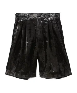 Comme Des Garçons Belt-loop Shorts - Black