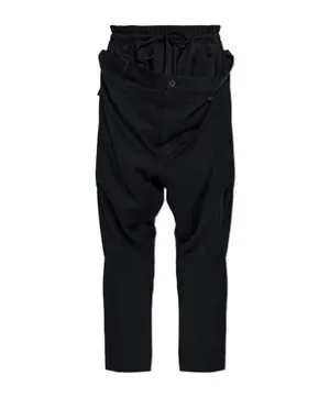 VIVIENNE WESTWOOD Elastic Drawstring Cargo Pants - Grey