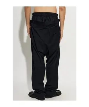 VIVIENNE WESTWOOD Elastic Drawstring Cargo Pants - Grey