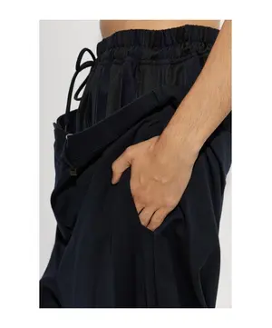 VIVIENNE WESTWOOD Elastic Drawstring Cargo Pants - Grey