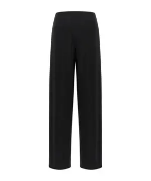 THE ROW Wide-leg Pants - Black