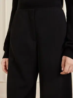 THE ROW Wide-leg Pants - Black