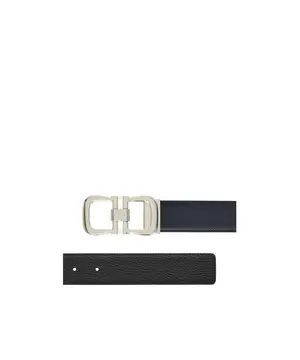 FERRAGAMO Reversible And Adjustable Gancini Belt