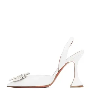 Amina Muaddi High-heeled Shoes With Pointed Heels