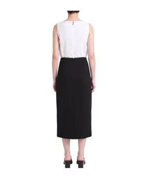 Max Mara Solid-colored Umbrella Skirt