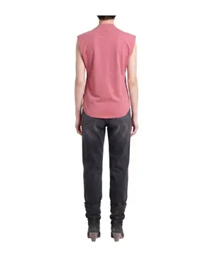 Isabel Marant Étoile Basic Color Crewneck Short-sleeve T-shirt - No
