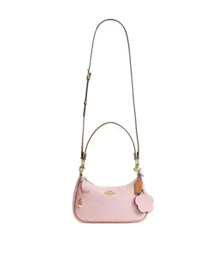 COACH Teri Zipper Shoulder Bag - Pink