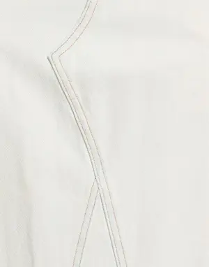 MAISON MARGIELA Light-wash Denim A-line Skirt