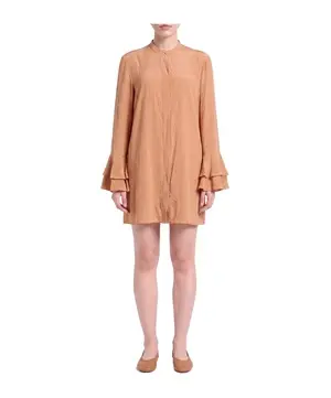 Chloé Simple Long-sleeved Dress