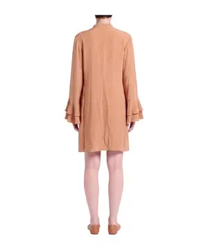 Chloé Simple Long-sleeved Dress