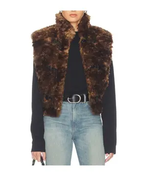 Isabel Marant Étoile Jocya Toggle Faux Fur Coat