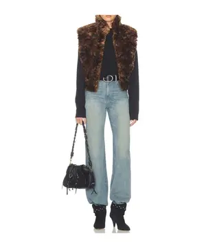 Isabel Marant Étoile Jocya Toggle Faux Fur Coat