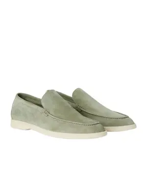 Loro Piana Summer Walk Loafer Shoes - Tea Pink