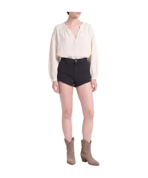 Isabel Marant Étoile Colorful Denim Shorts