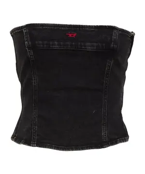 DIESEL® Strapless Denim Top
