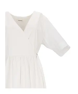 P.a.r.o.s.h V-neck Short-sleeve Dress