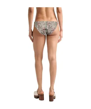 Isabel Marant Étoile Comfortable Printed Bikini Bottoms - Green