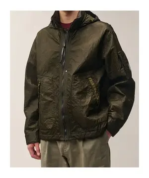 C.P. COMPANY Long-sleeve Casual Zip-up Jacket