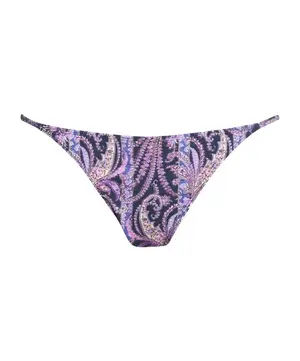 Isabel Marant Étoile Floral Print Bikini Bottoms - Blue