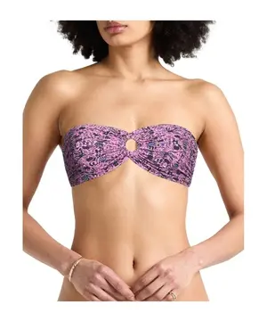 Isabel Marant Étoile Floral Strapless Bikini
