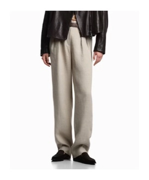 Emporio Armani Belt-fastening Trousers
