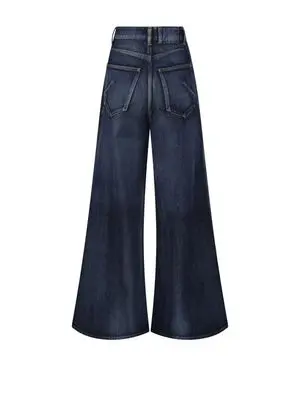 Alaïa Wide-leg Palazzo Jeans