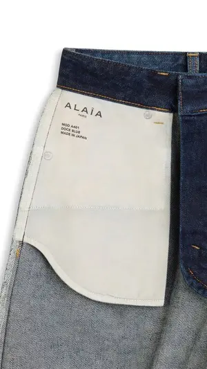 Alaïa Wide-leg Palazzo Jeans