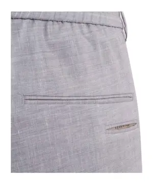Peserico Elasticated-waistband Tailored Trousers