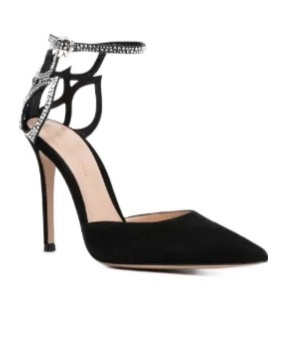 GIANVITO ROSSI Crystal-embellished 115mm Heeled Pumps