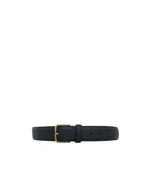 THE ROW Textured Buckle Belt - No