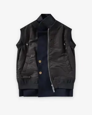 Sacai Twill X Suiting Vest
