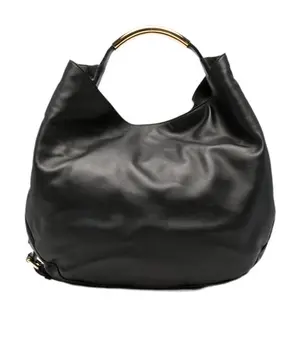 Moschino Logo-plaque Tote Bag - Black
