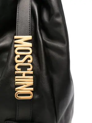 Moschino Logo-plaque Tote Bag