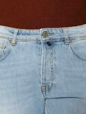 Incotex Faded-effect Five-pocket Jeans