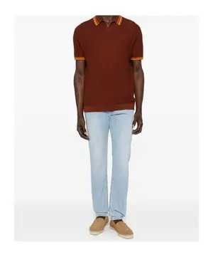 Incotex Faded-effect Five-pocket Jeans