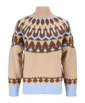 ERMANNO FIRENZE Patterned Knit Sweater - No