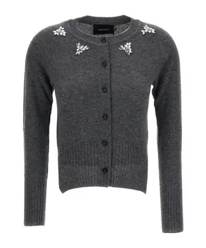 Simone Rocha Embellished Knit Cardigan
