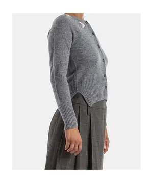 Simone Rocha Embellished Knit Cardigan