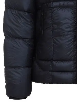 C.P. COMPANY Quilted Down Jacket With Zip Closure