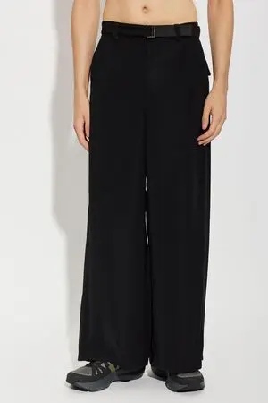 Sacai Belted Wide-leg Pants