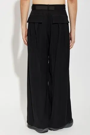 Sacai Belted Wide-leg Pants