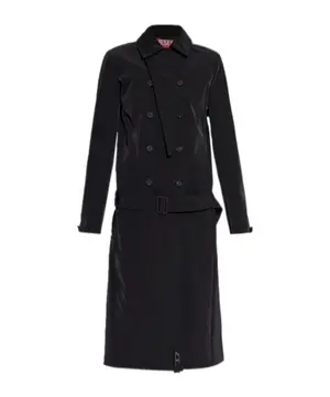 DIESEL® G-ale Double-breasted Belted Coat