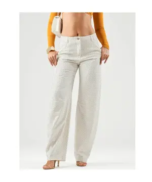 Elisabetta Franchi Ballon Embellished Jeans