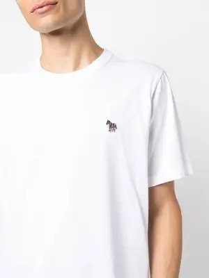 Paul Smith Zebra Patch Crewneck T-shirt